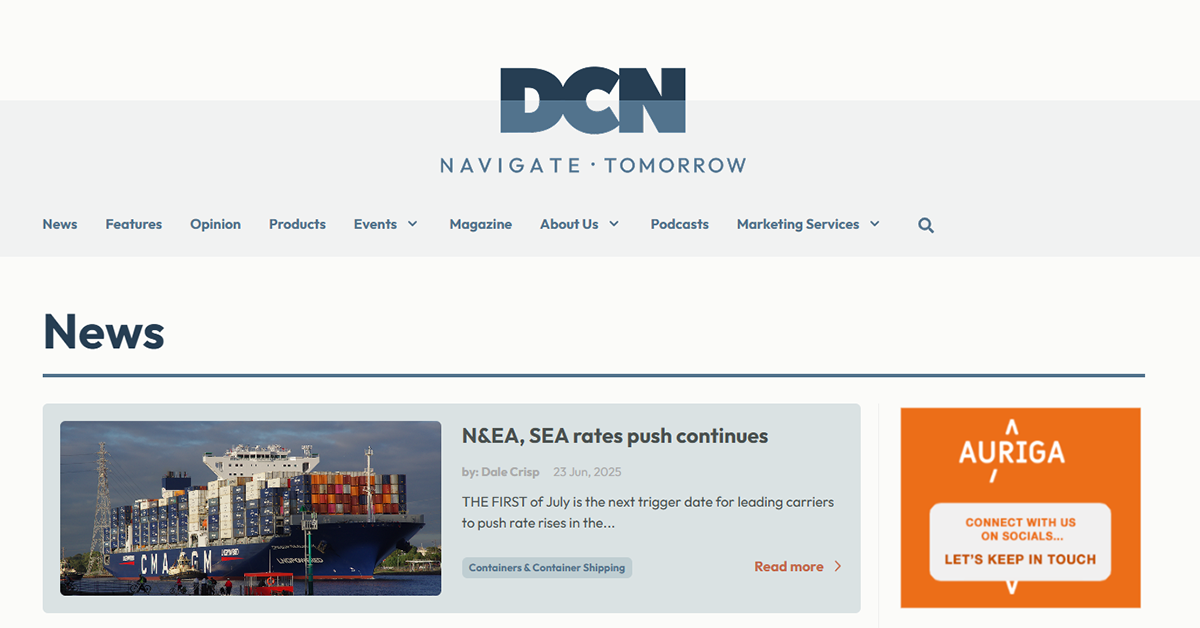 Welcome to the new DCN website